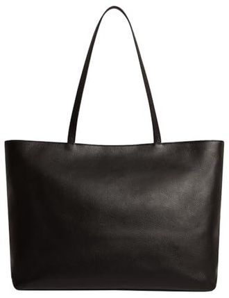 Ted Baker Grand Sac fourre-Tout en Cuir pour Femme, Taupe, Taille Unique