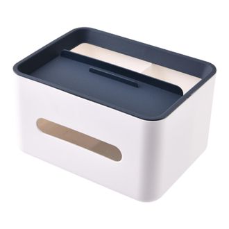 Generic Taschent&uuml;cher Box Halter,Mit F&auml;chern Rechteckige Zierliche Aufbewahrungsbox | Tissue Box Abdeckung Und Aufbewahrungsbox F&uuml;r Taschent&uuml;cher,F&uuml;r Schlafzi