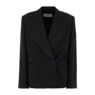 Dries Van Noten Bosea Cropped Jacke - - Jackets - Damen - Schwarzk - L
