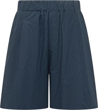 A Paper Kid Homme, Shorts, Bleu, Taille: L Popeline Shorts