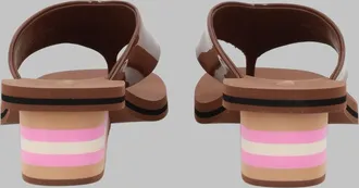 Chlo&eacute; Wedge Sandals - Brown