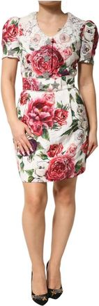 Dolce & Gabbana Damen, Kleider, Mehrfarbig, 3XSGr&ouml;&szlig;e