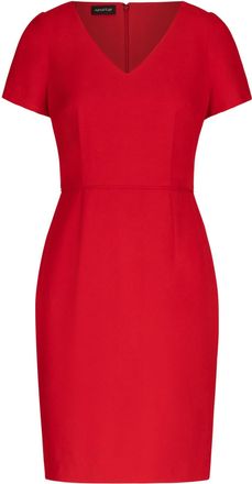Apart Fashion APART Etuikleid mit breitem und V- Ausschnitt in Leichter Herzform, rot, 42