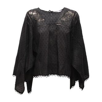 Emma & Gaia 35C533 Bluse - - Blouses & Shirts - Damen - Schwarzk - M