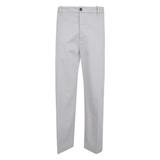 Nine In The Morning Wide Hosen - - Trousers - Herren - Beige - M