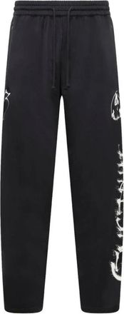 Yohji Yamamoto Chito Graphic Track Pants - Homme - Pantalons - Noir - Taille: L