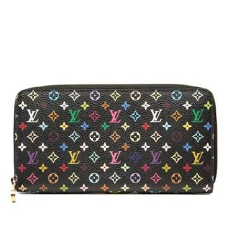 Louis Vuitton Portefeuille zipp&eacute; Pre-owned - Femme - Pre-owned - Noir - Taille: ONE Size