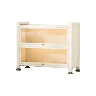 Generic K&uuml;chenschrank, aufrechter Stahlschrank, transparenter K&uuml;chenschrank, geeignet for Wohnzimmer und Arbeitszimmer(800x600x320mm)