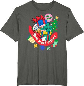 Disney Donald Duck Christmas Holiday One More Sleep T-Shirt