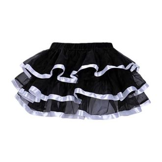 Generic Jupe tutu tendance pour femme Europe et &Eacute;tats-Unis, blanc, XXL
