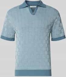 Selected Relaxed Fit Poloshirt aus reiner Baumwolle Modell MILAS
