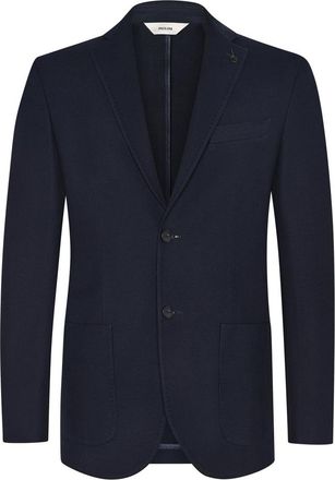 Paoloni Einreiher-Sakko aus Baumwolle in softer Jersey-Qualit&auml;t in