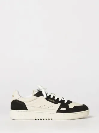 Axel Arigato Baskets Dice Lo en cuir bicolore avec bout perfor&eacute; et logo lamin&eacute;