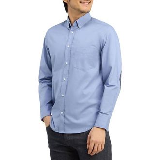 Eden Park Chemise droite col boutonn&eacute; en coton