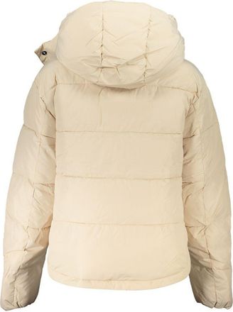Calvin Klein Quilted Polyester Down Jacket - Beige