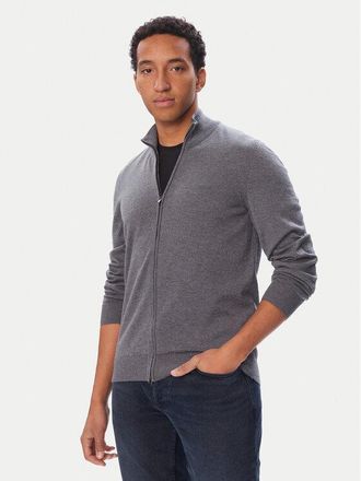 HUGO BOSS Strickjacke H-Balonso-L 50571915 Grau Regular Fit
