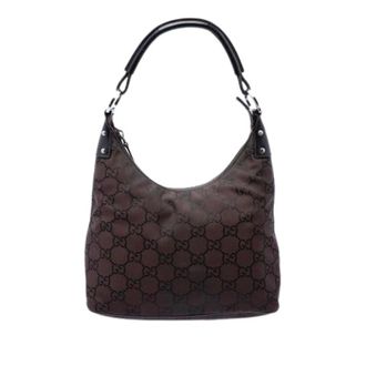 Gucci Pre-owned Nylon Schultertasche - - Pre-owned - Damen - Braun - ONE SIZE