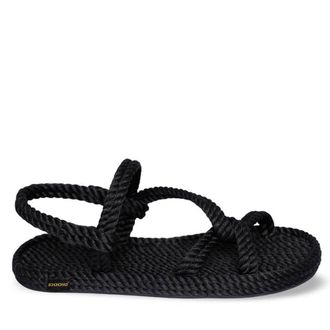 Bohonomad Sandalen Bohonomad Mykonos MYK.0020.WRS Schwarz