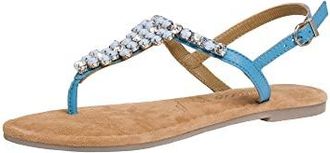 Tamaris Femme 1-1-28124-20 Sandale, Sky, 38 EU