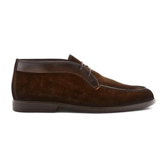 Santoni Wildlederstiefel - - Shoes - Herren - Braun - 44 1/2 EU
