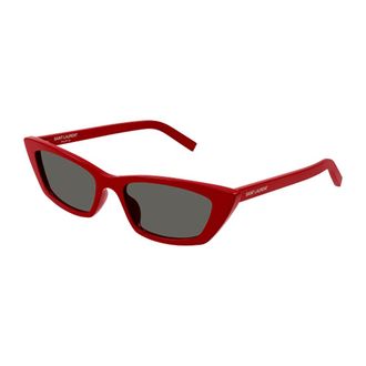 Saint Laurent Sonnenbrille - - Accessories - Damen - Rot - 52 MM