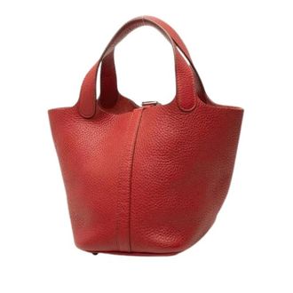 Herm&egrave;s Pre-owned Cuir sacs-main - Femme - Pre-owned - Rouge - Taille: ONE Size
