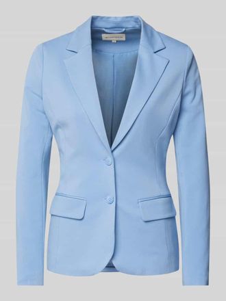 Tom Tailor Shaped Fit Blazer aus Jersey-Viskose-Mix mit angedeuteten Pattentaschen