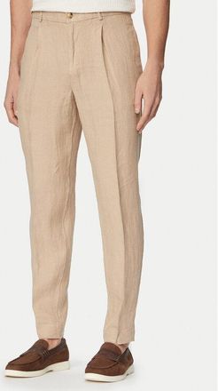 Tommy Hilfiger Stoffhose Smart Casual MW0MW42708 Dunkelbeige Regular Fit