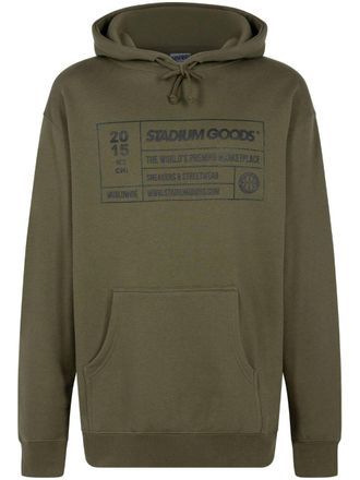 Stadium Goods hoodie Shoe Box Olive - Vert