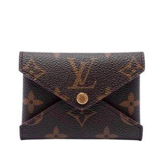 Louis Vuitton Porte-cartes Pre-owned - Femme - Pre-owned - Brun - Taille: ONE Size