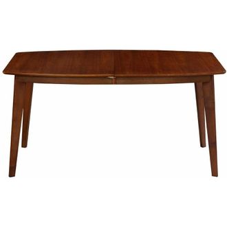Miliboo Esstisch ausziehbar skandinavisch Nussbaum L150-200 LEENA