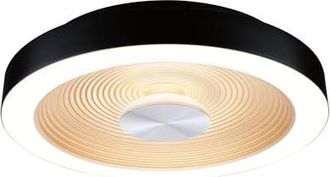 Paulmann 71178 WD Volea IP44 W/D dim LED 18W 320mm Schwarz Gold 230V Kunststoff