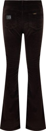 Lois Jeans Elephant Leg Flared Trousers - Brown