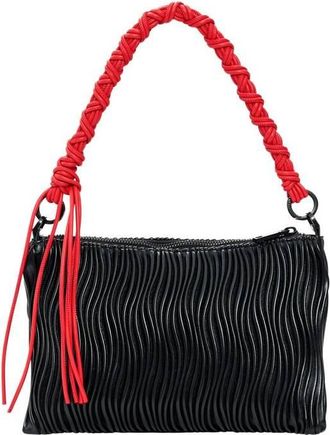 Desigual mittelgro&szlig;e Tasche mit Pr&auml;gung in Schwarz