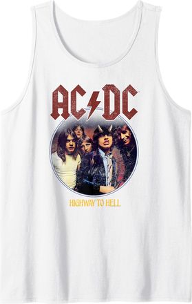 AC/DC Offizielles AC/DC Highway To Hell Circle Rock Musik Band Tank Top