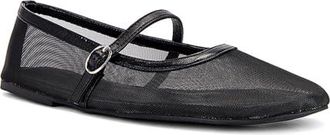 Generic Chaussures Plates pour Femmes en Maille Respirante, Ballerines D&eacute;contract&eacute;es &agrave; Bout Rond avec Boucles et Brides, Sandales Mary Jane Confortables pour 