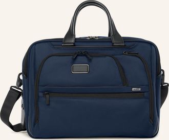 Tumi Alpha Aktentasche Medium Expandale blau