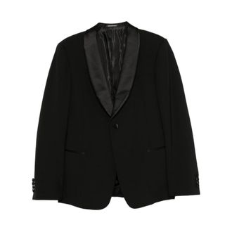 Emporio Armani Blazers - - Jackets - Herren - Schwarzk - S