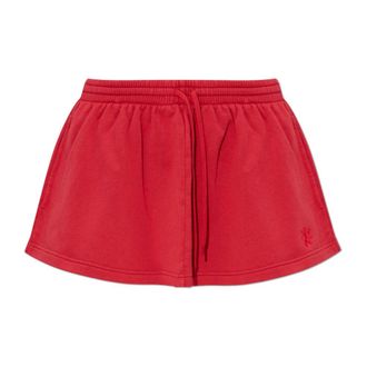 Balenciaga Kurzer Rock mit Taschen - - Skirts - Damen - Rot - XS