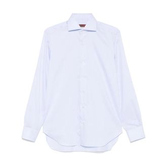 Barba Homme, Chemises, Bleu, Taille: L Chemise &Eacute;l&eacute;gante Bleu Clair