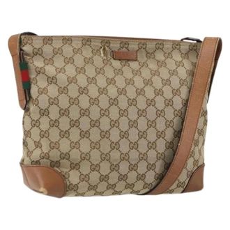 Gucci Sac bandouli&egrave;re Pre-owned - Femme - Pre-owned - Beige - Taille: ONE Size