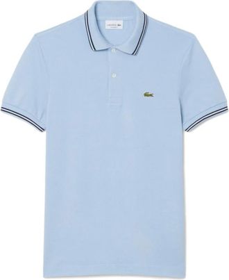 Lacoste Homme, Tops, Bleu, Taille: 2XL Polo Chemises