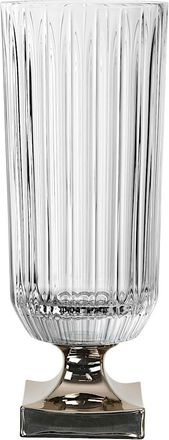 Nachtmann [W0724] Vase auf Fuß in Platin STK/1 651/81/40cm Minerva