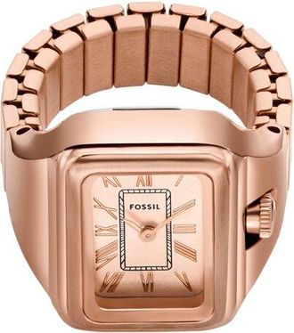 Fossil Uhr Watch Ring ES5345 Rosa