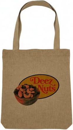 Fabulous Sac Shopping Tote Bag Aspect Lin - Deez Nuts Zoomer Collage Vintage Illustration Art Humour Millenials - Sac de Courses Toile Epaisse 360g Beige Natur