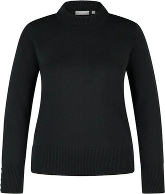 Rabe Damen, Strickwaren, Schwarzk, XLGröße