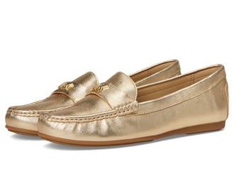 Michael Kors Mocassins Melanie Moc pour femme, Dor&eacute; p&acirc;le, 40 EU