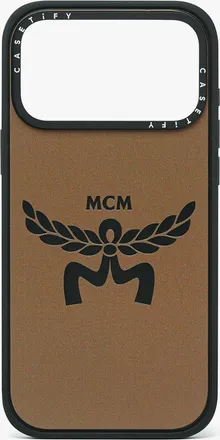 MCM iPhone 17 Pro Max Impact-iPhone-H&uuml;lle MCM X CASETiFY mit Logo