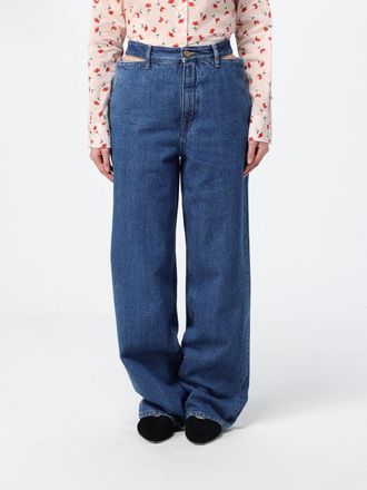 Jil Sander Jeans Femme couleur Bleu