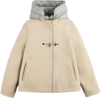 Fay Toggle Cape Db Front+Alamaro - - Jackets - Damen - Beige - S